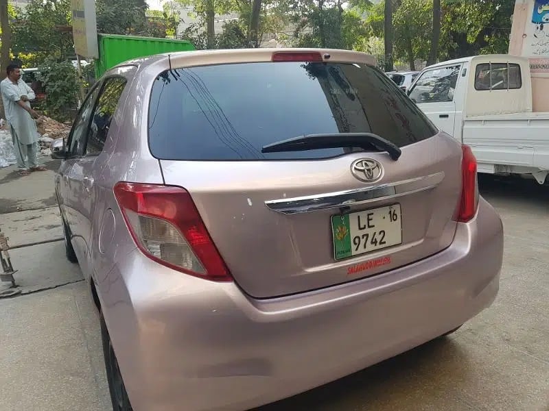 Toyota Vitz 2012 Model Registered In 2016 - AD-BY-U