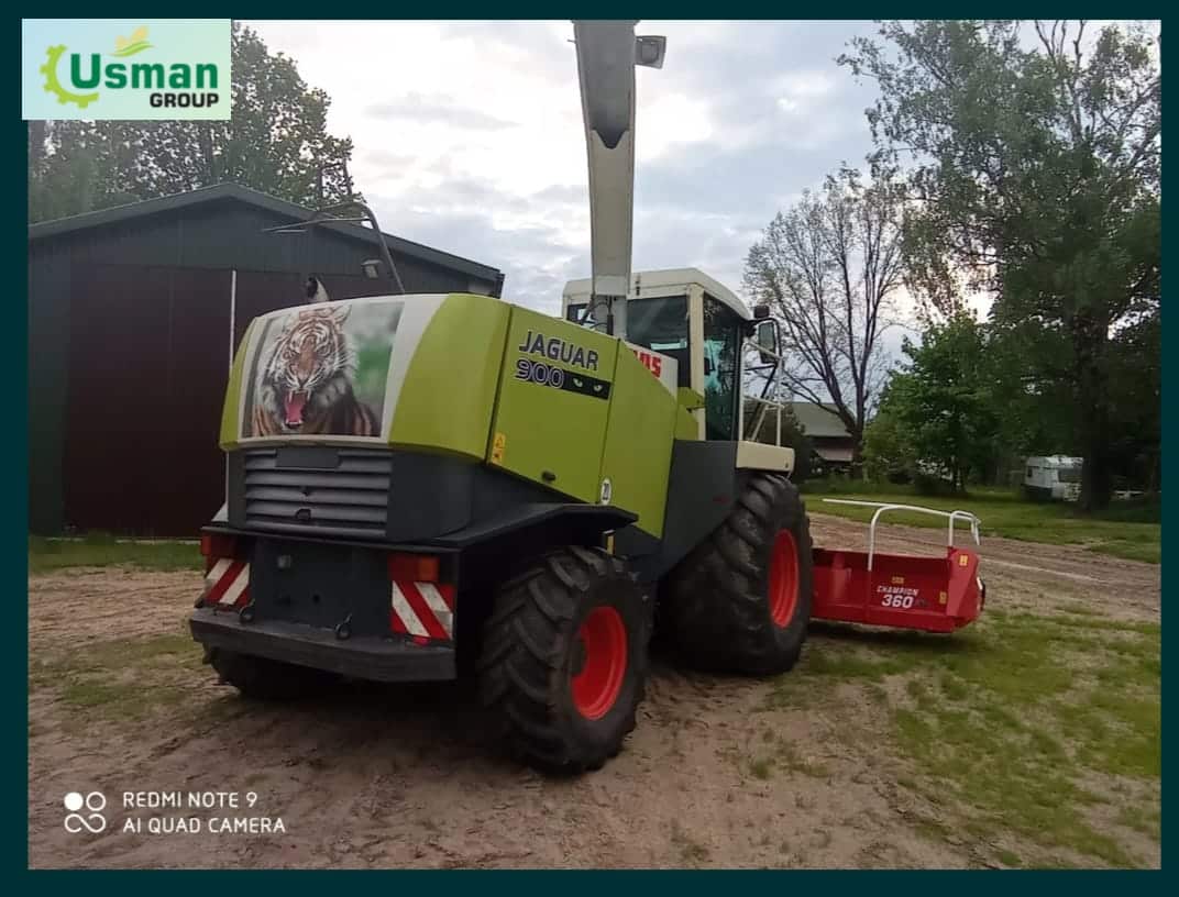 Claas Jaguar 900 With champion kemper 360 - AD-BY-U