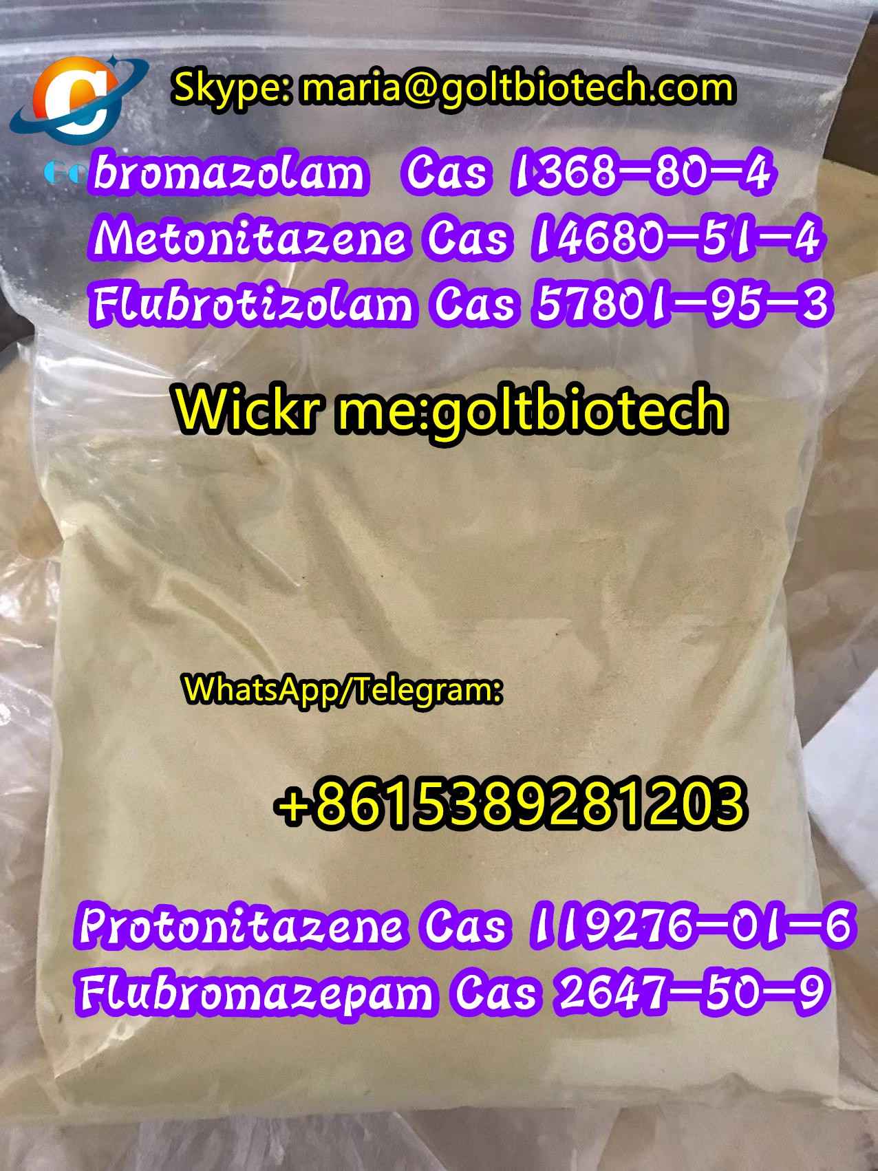 Sample available Isotonitazene Protonitazene Metonitazene
