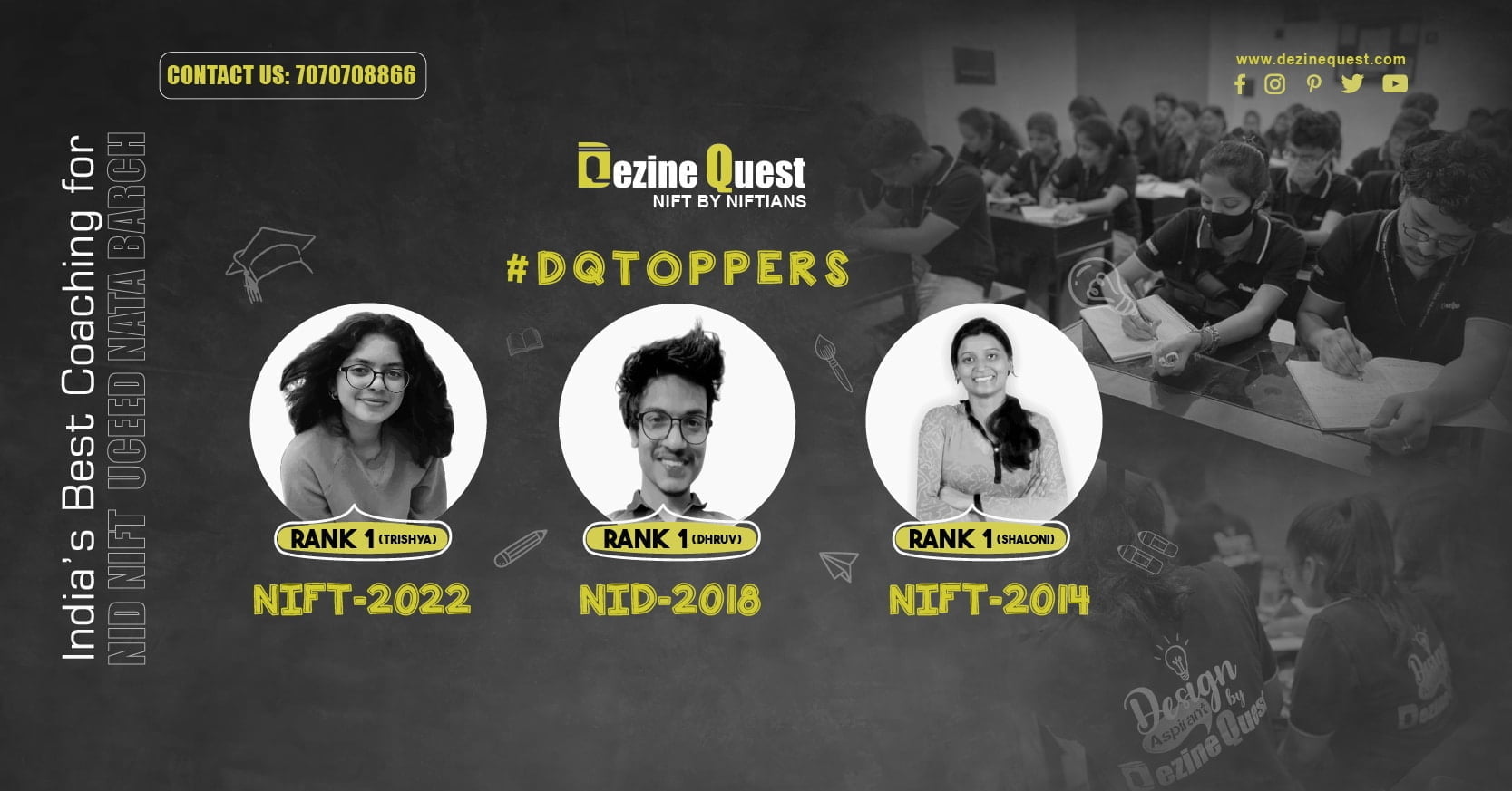 Dezine Quest NIFT Coaching In Patna – Top Ranked | AD-BY-U