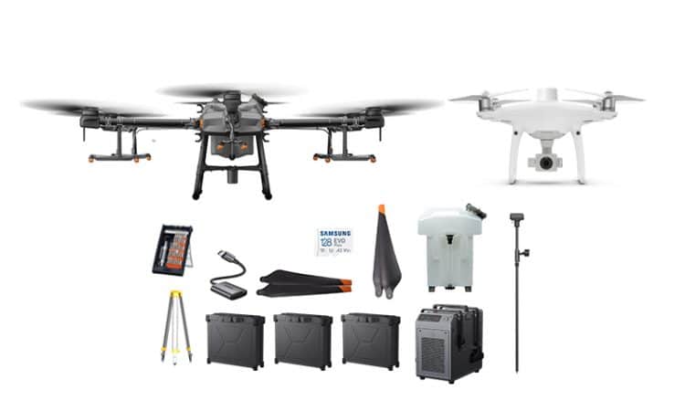 DJI Agras T30 Spreading System