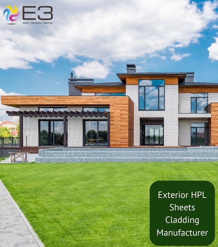 Exterior HPL Sheets Cladding Manufacturer - E3 | AD-BY-U