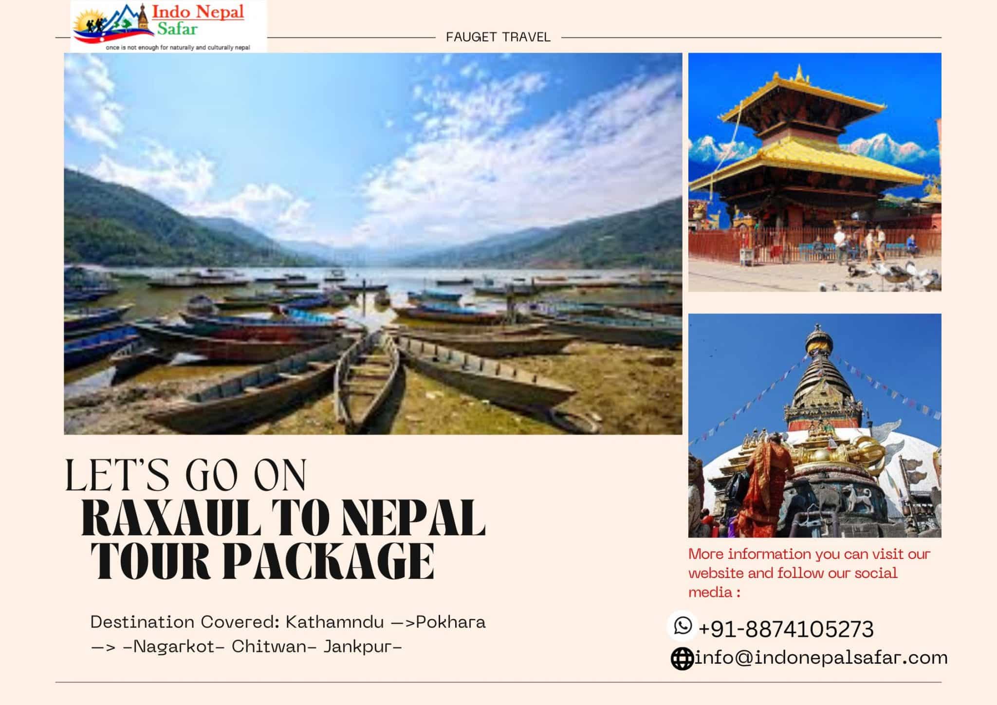Nepal Tour Package from Raxaul - AD-BY-U