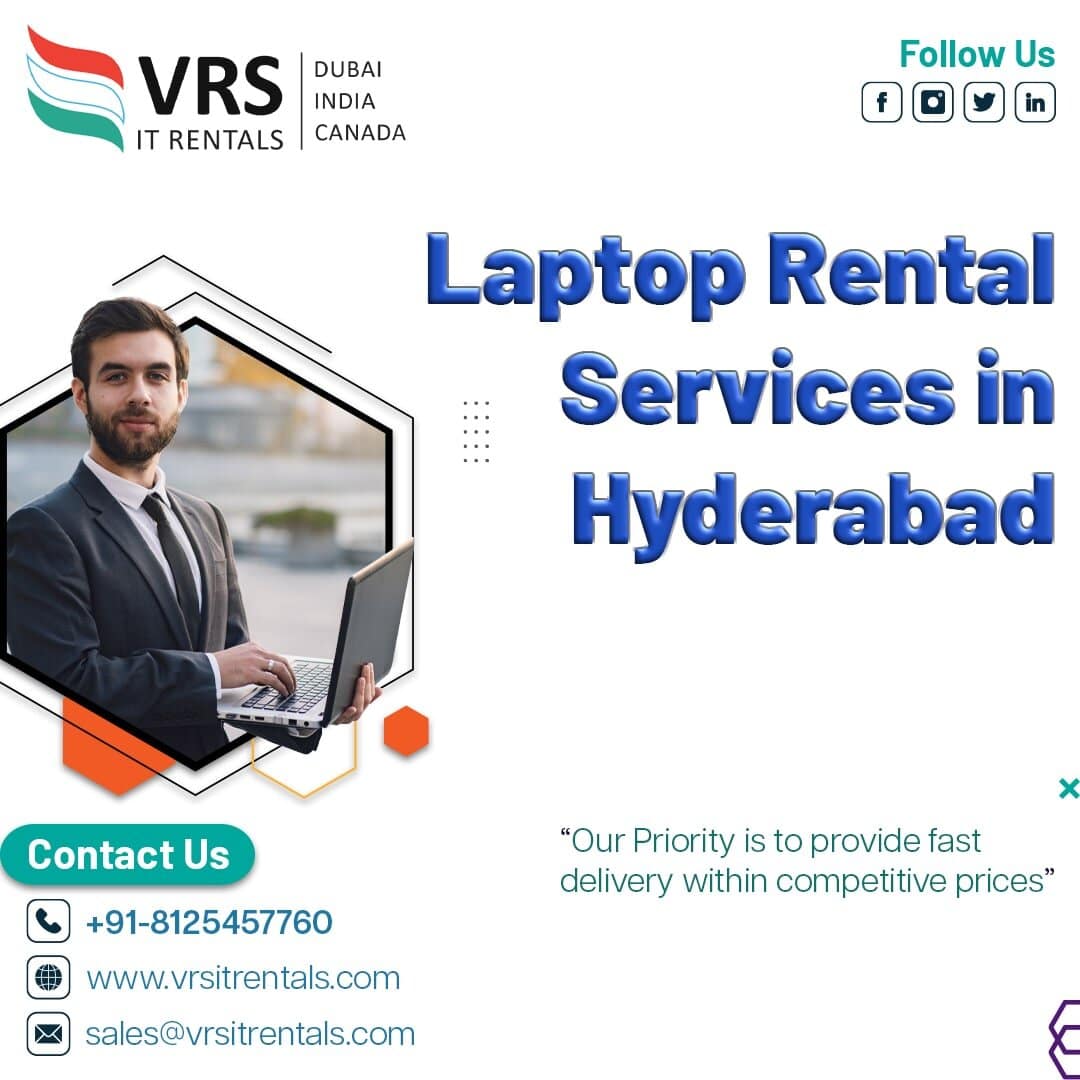 Laptop Rental Services In Hyderabad From VRS IT Rentals | AD-BY-U