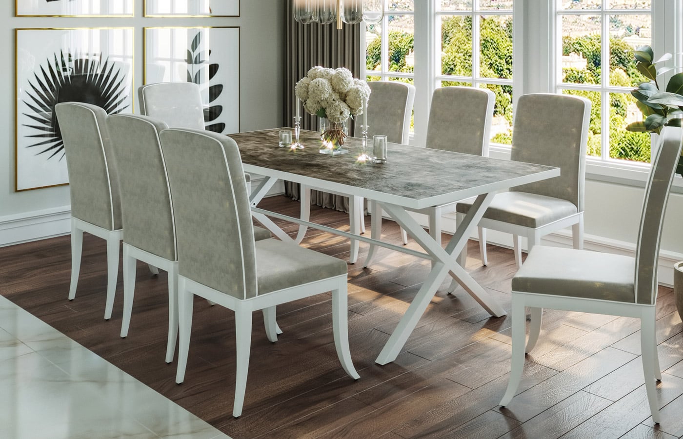 Cross Dining Set