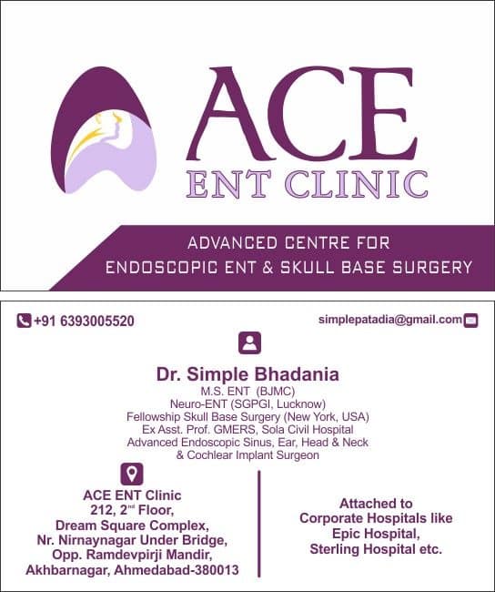 ENT Specialist In Ahmedabad