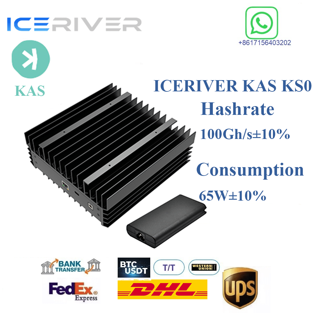Iceriver Kas Miner Ks0 100 Ghs Kaspa Miner + Psu | AD-BY-U Iceriver Kas Miner Ks0 100 Ghs Kaspa Miner + Psu | AD-BY-U