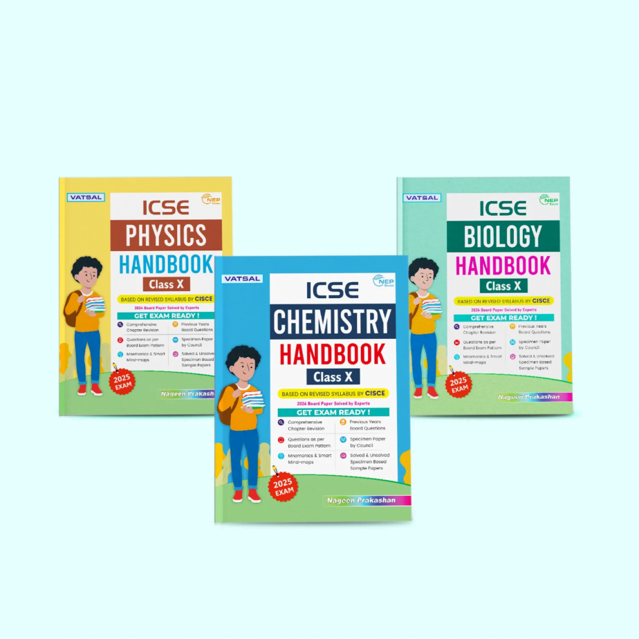 Class 10 ICSE Handbook Combo Set Of 3 – Order Now! - AD-BY-U
